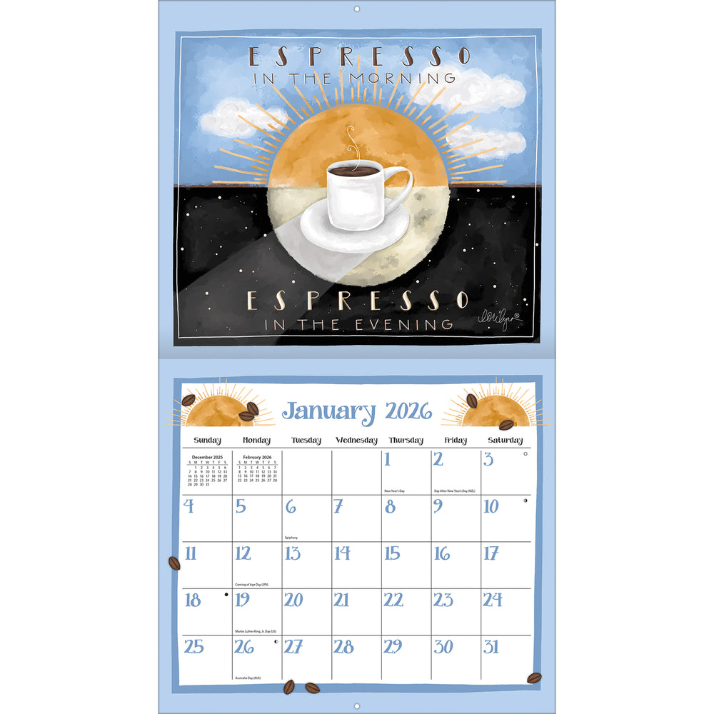 Food & Kitchen Calendars 2026 - Yearly Feast for Food Lover