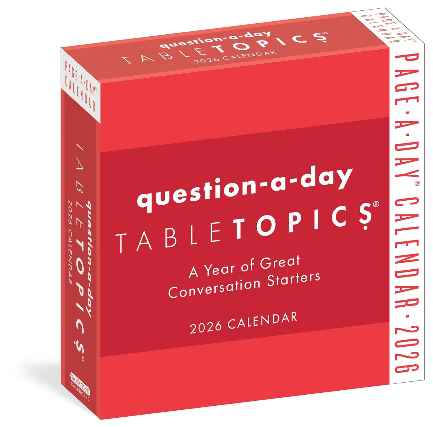 2026 Question-a-Day TableTopics - Daily Boxed Page-A-Day Calendar