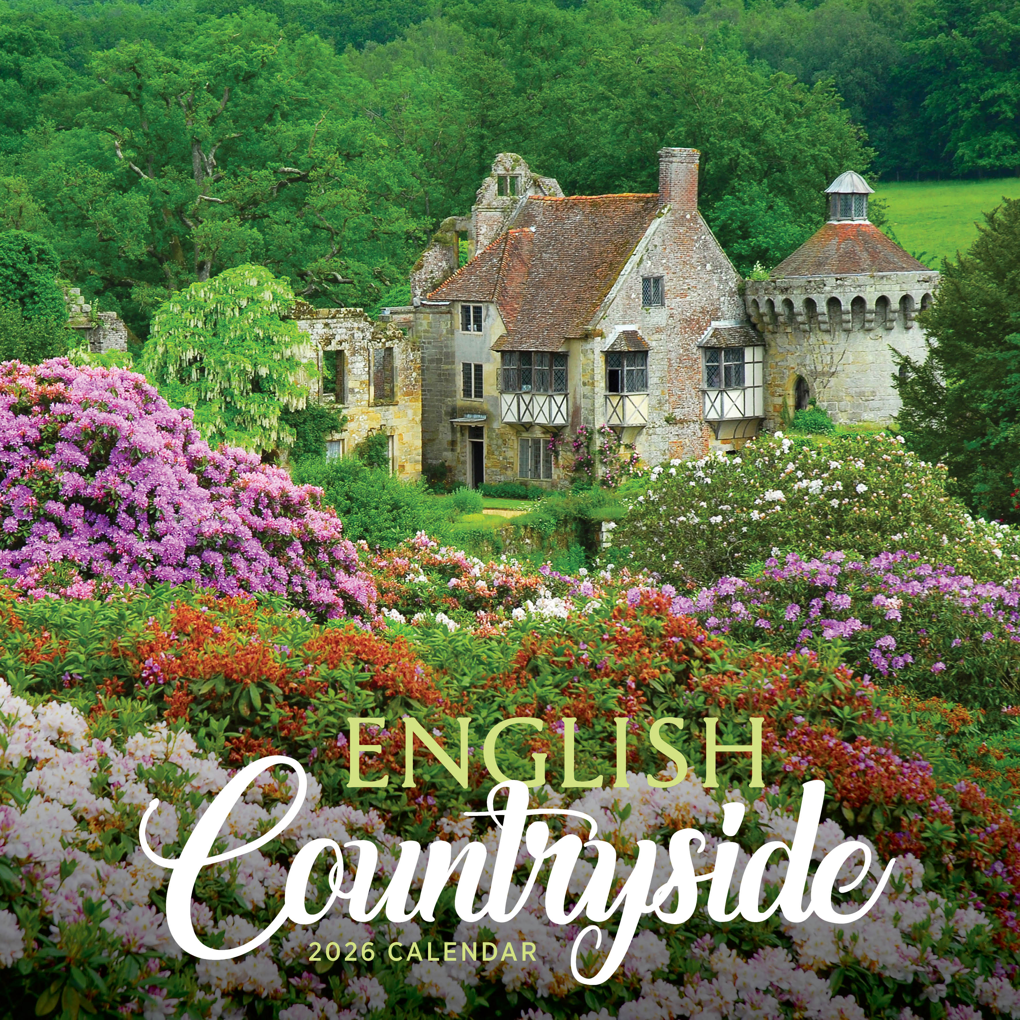 2026 English Countryside - Square Wall Calendar