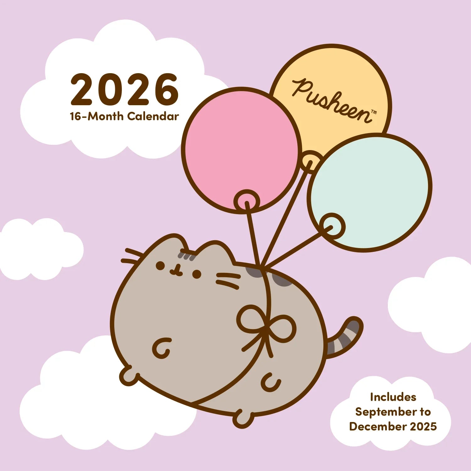 2026 Pusheen - Square Wall Calendar