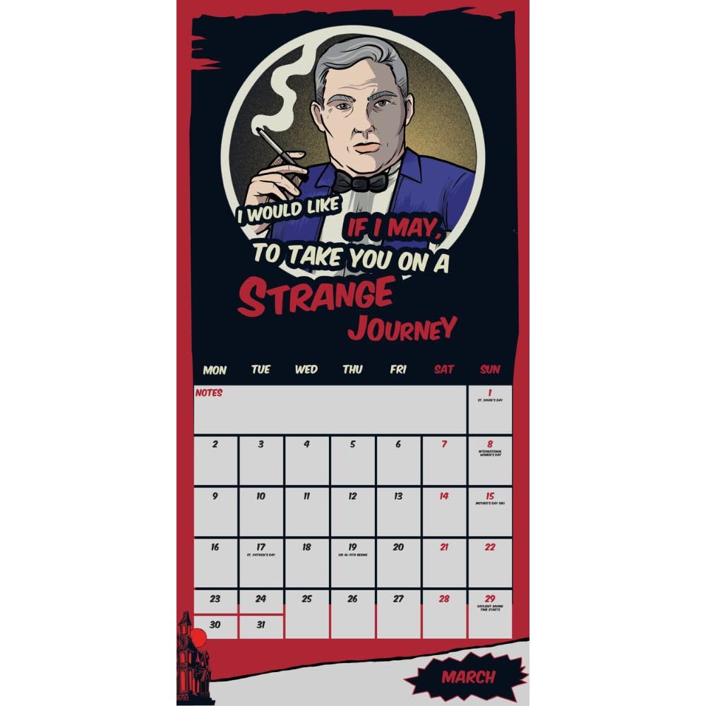 2026 Rocky Horror Show - Square Wall Calendar