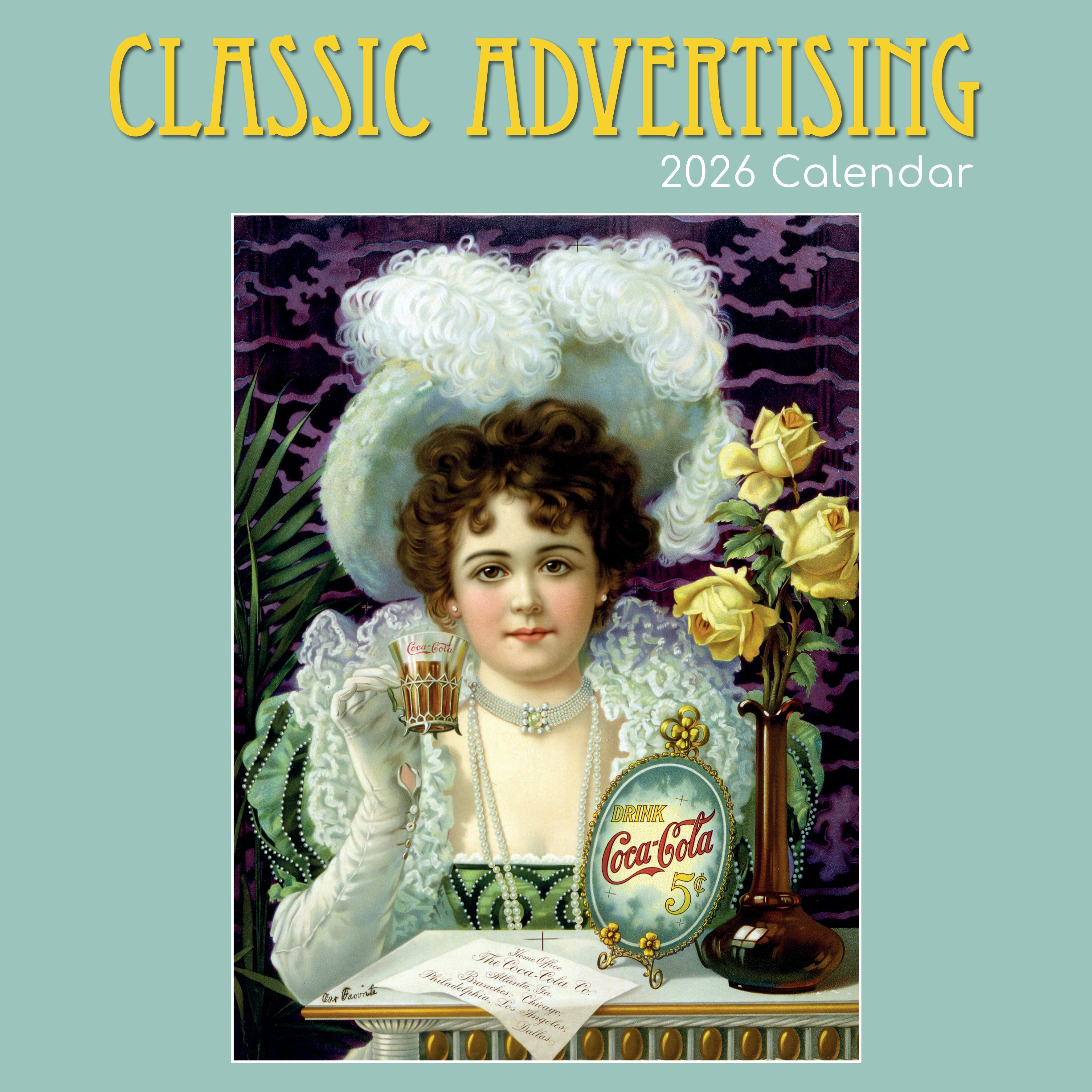 2026 Classic Advertising - Square Wall Calendar
