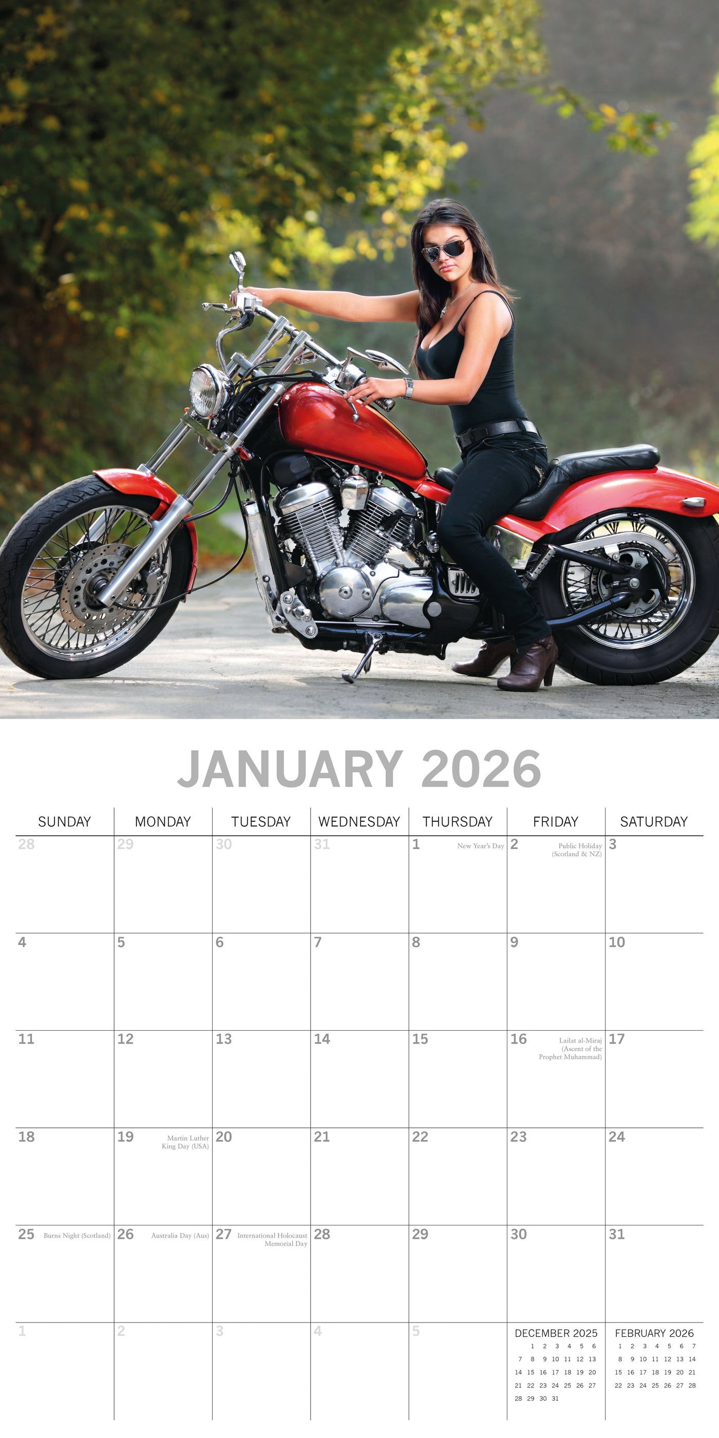 Modelling Calendars | Sexy Calendars At Your Fingertips