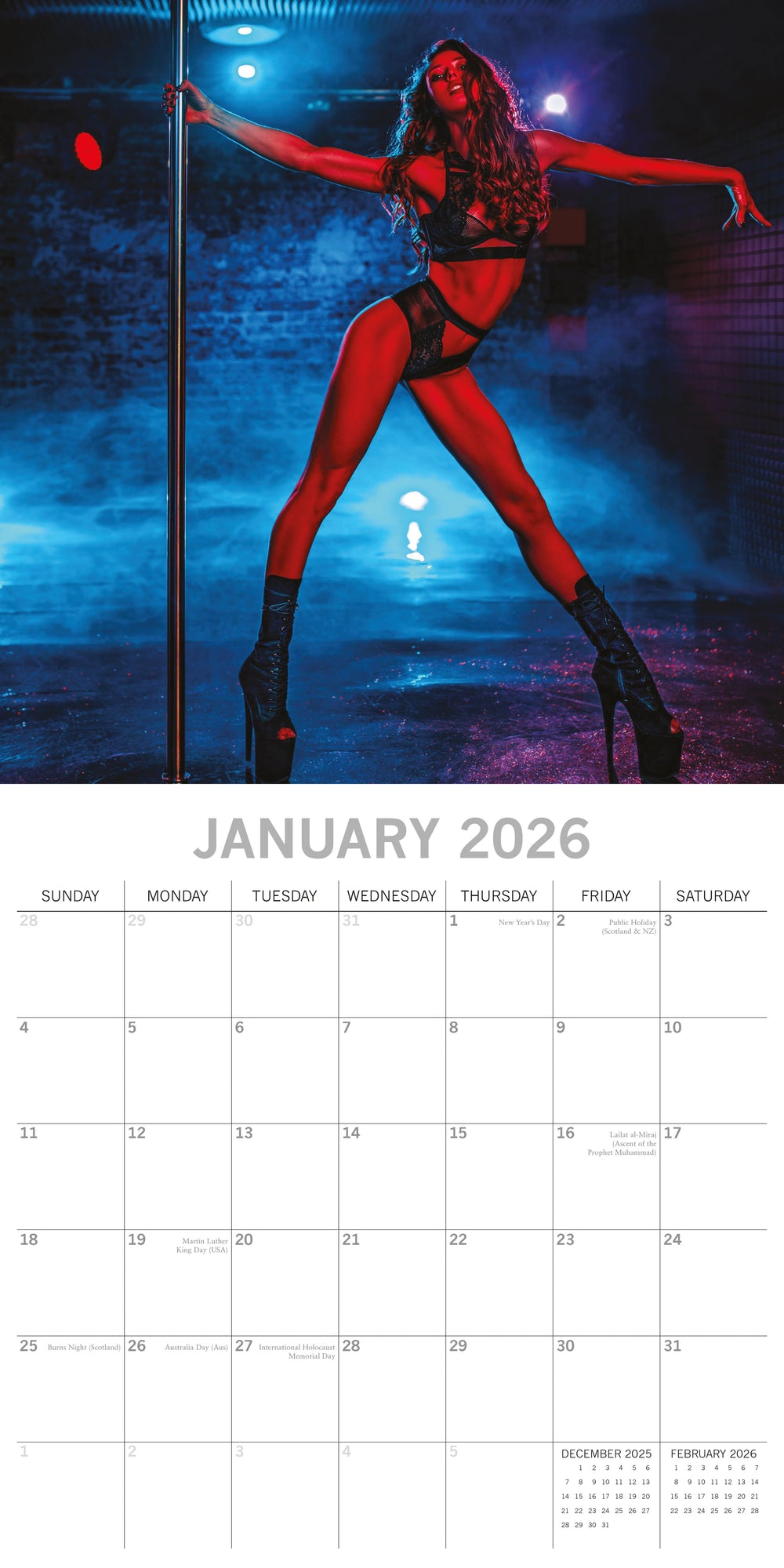 Modelling Calendars | Sexy Calendars At Your Fingertips