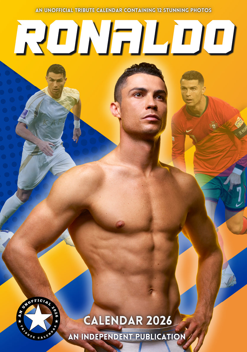 2026 Cristiano Ronaldo - A3 Wall Calendar
